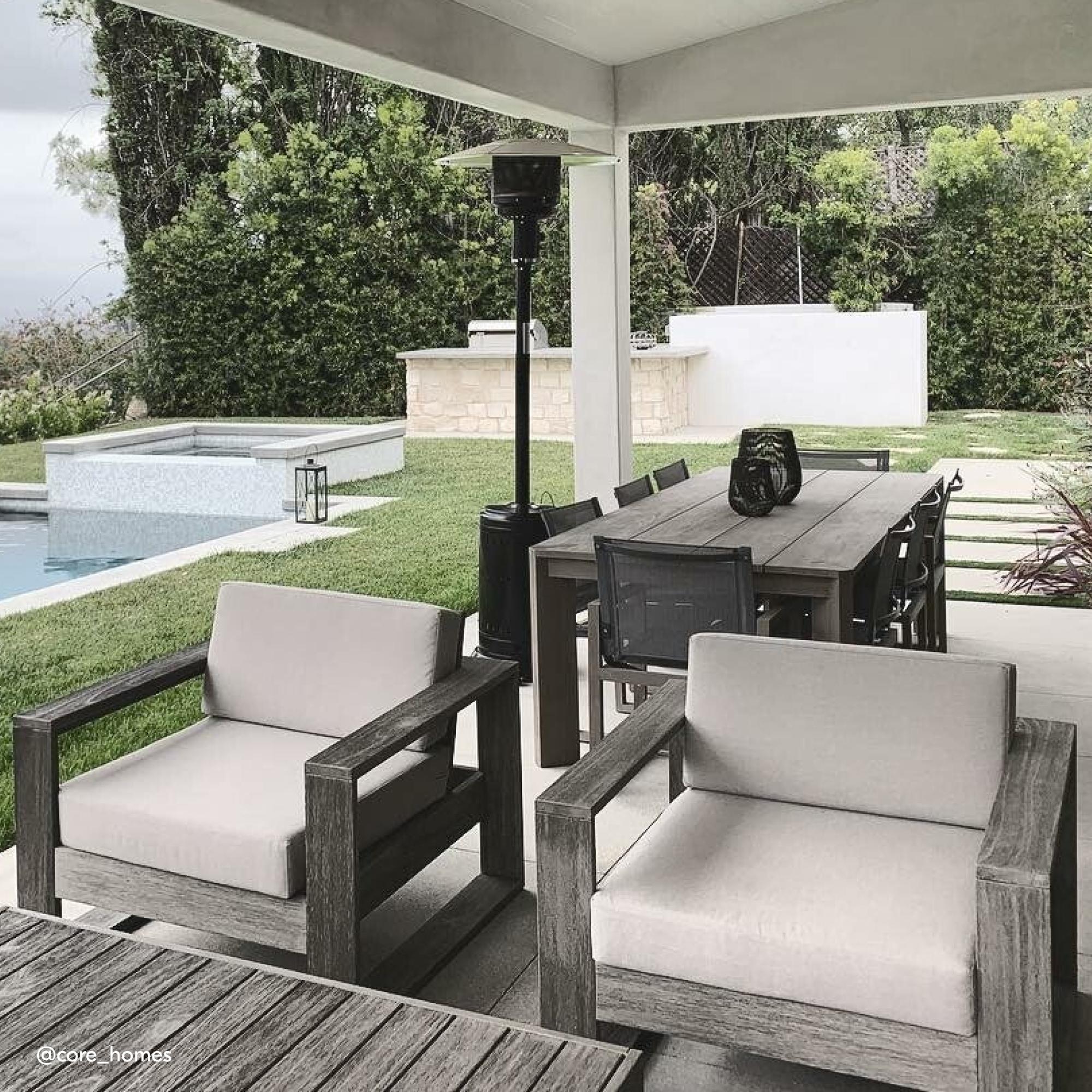 Portside Garden Lounge Chair Modern Outdoor Seating West Elm UK